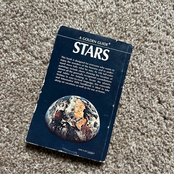 Other | Vintage Golden Guide To Stars Book | Poshmark